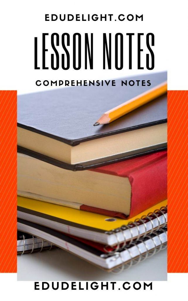 Lesson Notes For JSS1 To SS2 Third Term Edudelight Store